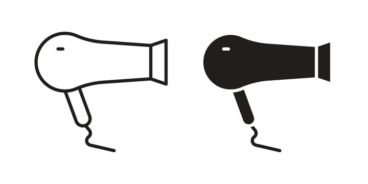 blow dryer vector