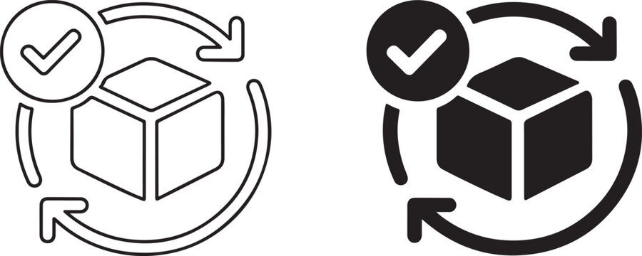 logistics icon white