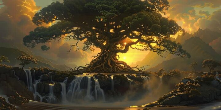 world tree artwork