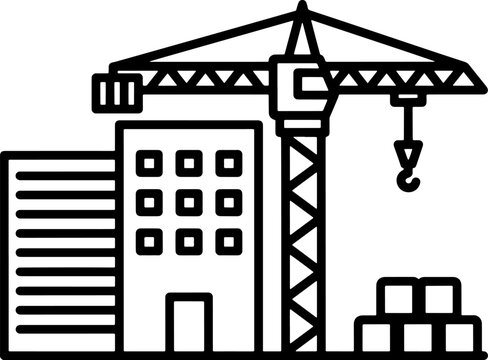 Construction Crane Clipart