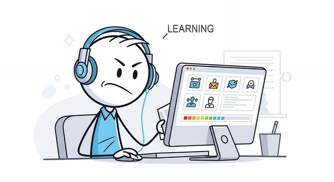 Angry Computer Cartoon Images – Browse 10,583 Stock Photos, Vectors ...